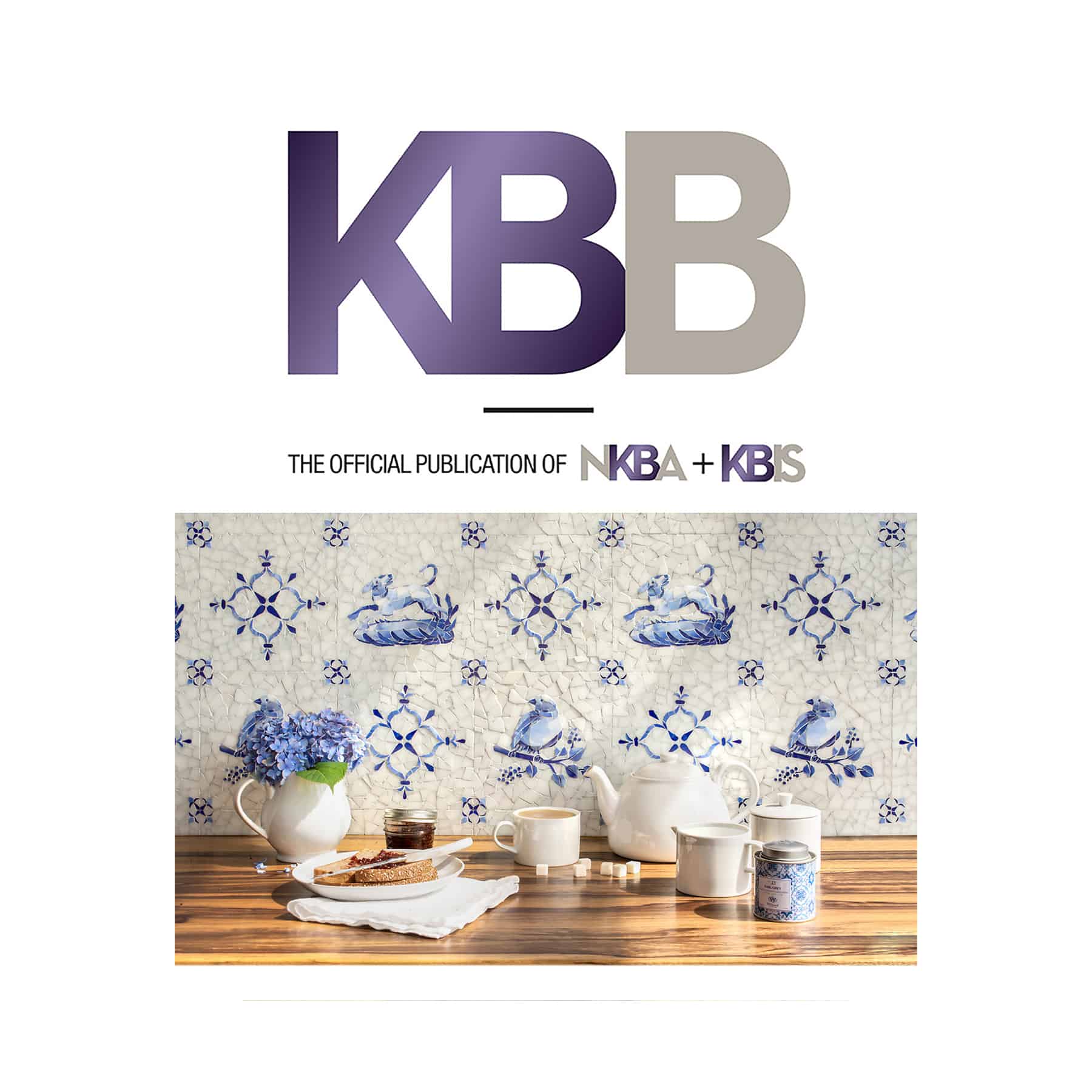 Kitchen + Bath Business: Delft Mosaics - New Ravenna